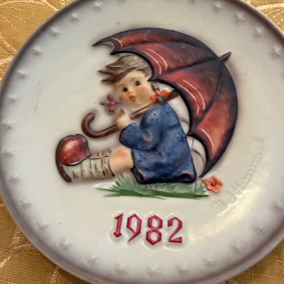 Hummel | Art | Vintage Hummel 2th Annual Hand Painted Collectible Plate ...